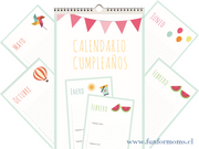 Calendario Cumpleaños – Paperly
