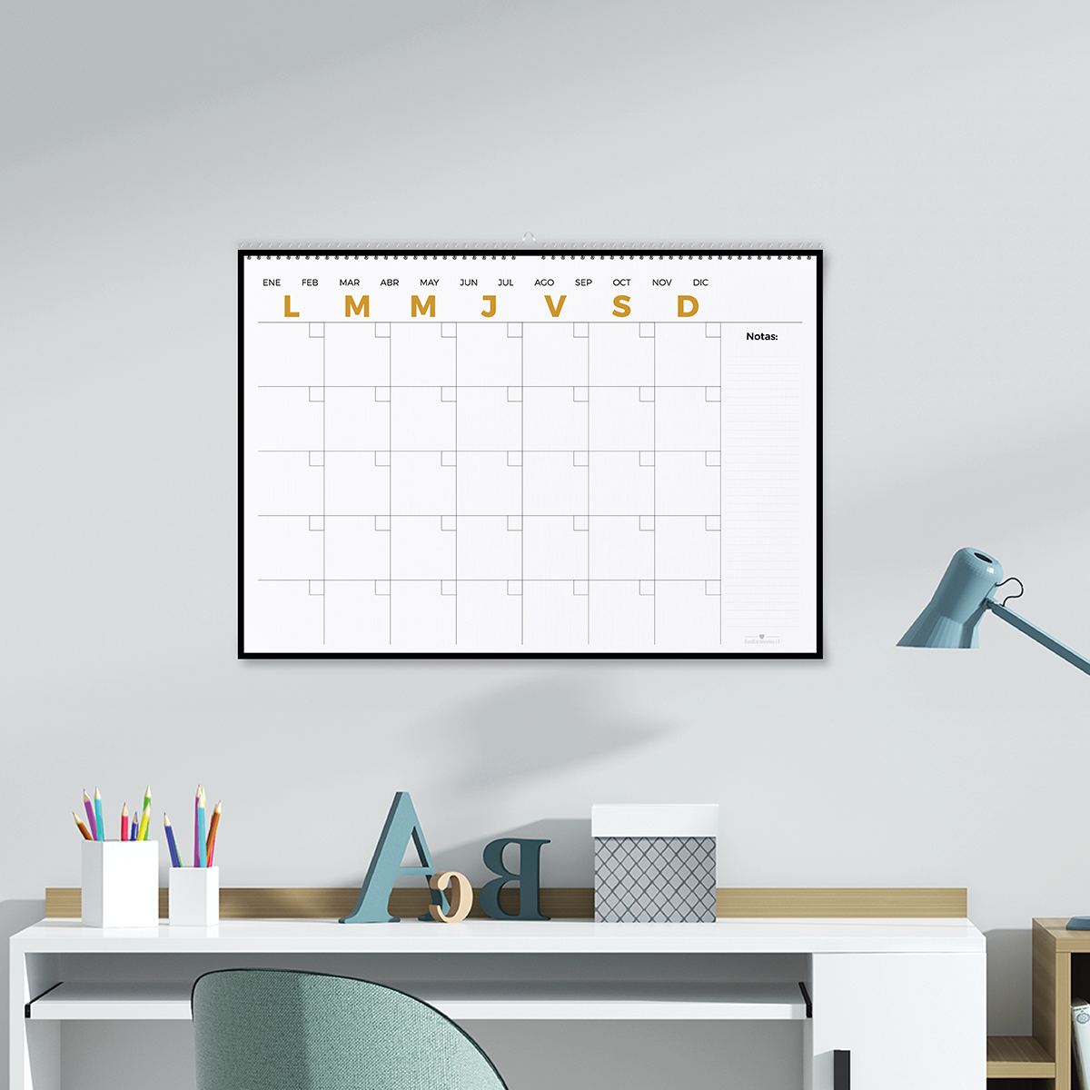 Calendario Mediano – Paperly