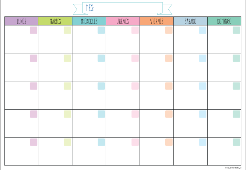 Calendario Gigante – Paperly