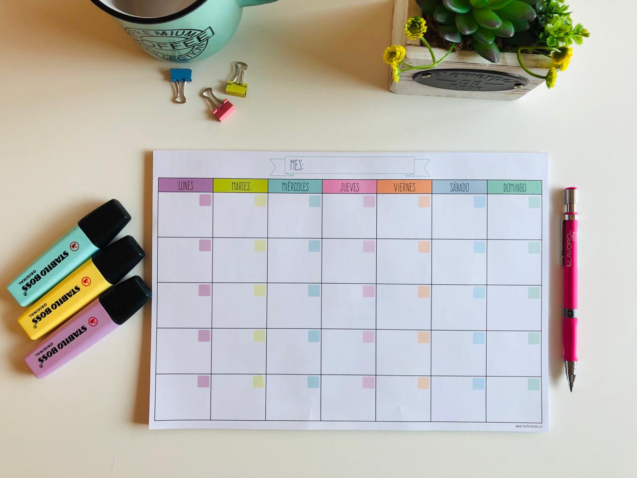 Calendario Chico – Paperly
